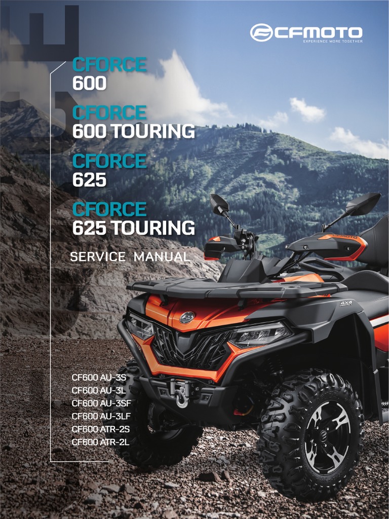 Manual de Servicio CForce 600 - CF600 Touring - CF 625 - CF - 625 ...