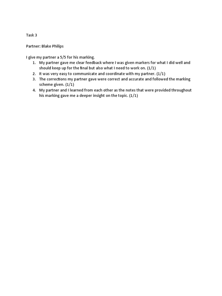 Task 3 Reflection Cp214 | PDF