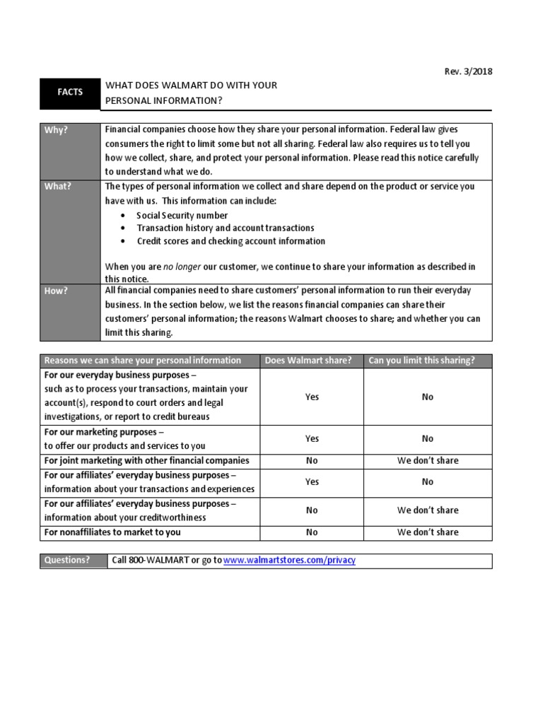 Glba Privacy Notice November 2018 Updated For Legal Name Change | PDF ...