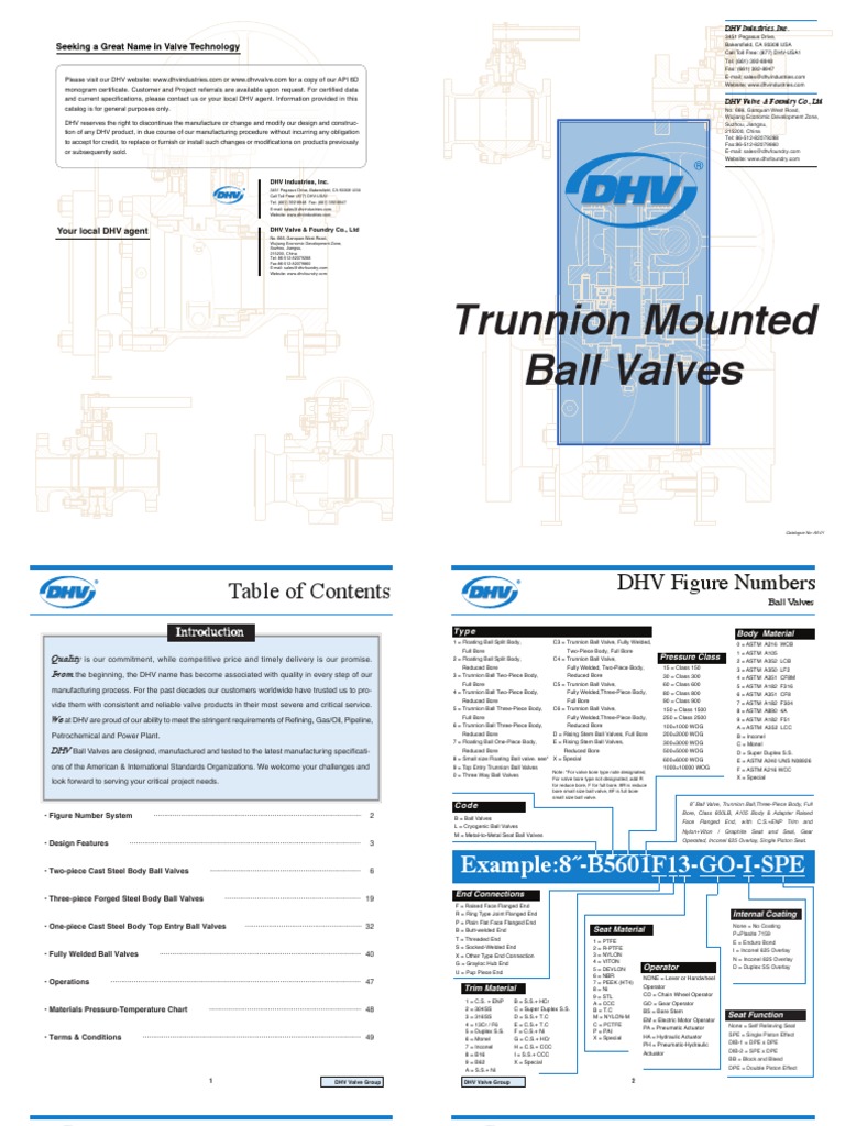 TMBV Catalog | PDF | Valve | Mechanical Engineering