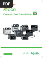 Setting Guide EOCR | PDF | Equipment | Electrical Engineering