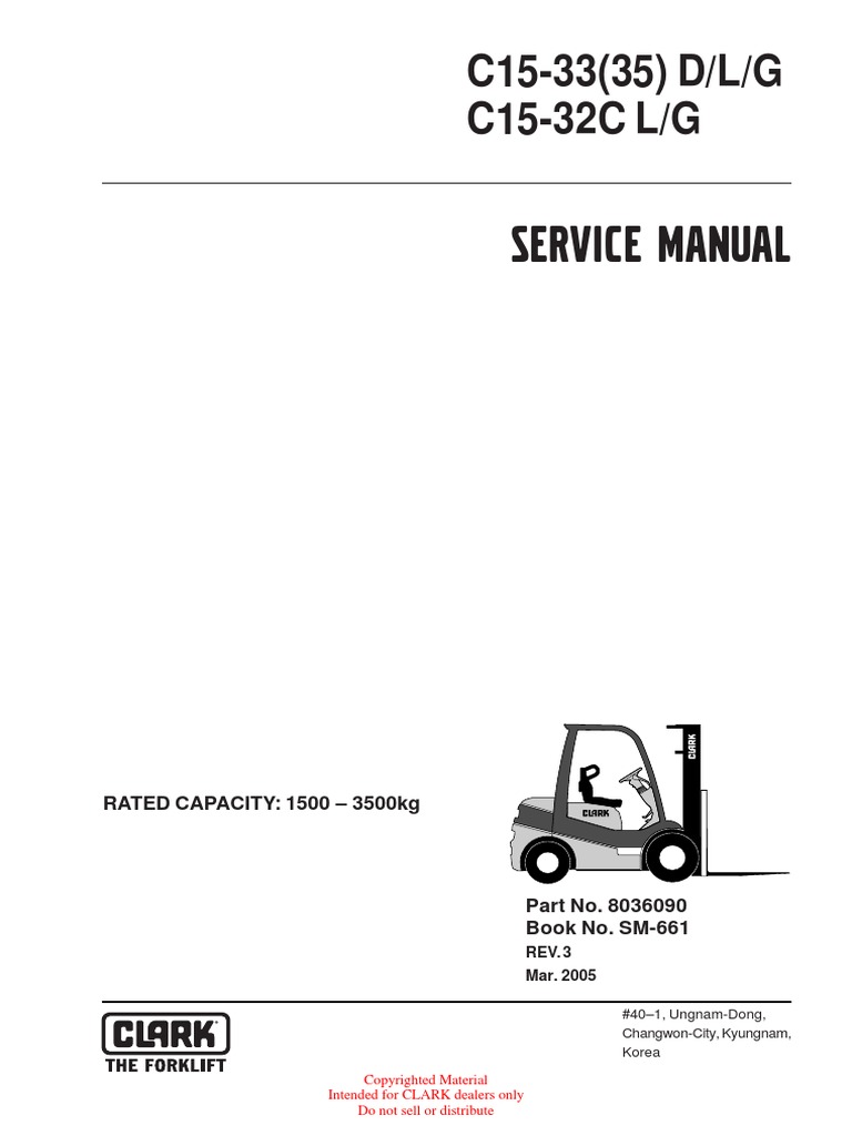 SM-661 Service Manual Overview | PDF | Truck | Manual Transmission