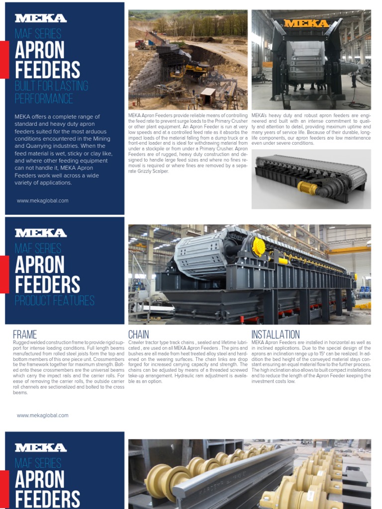 15-01-2021_23053_apron-feeders | PDF | Bearing (Mechanical) | Axle