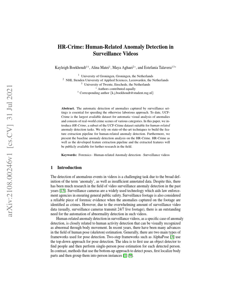 6-Human-Related Anomaly Detection in Surveillance Videos | PDF | Top ... 6-Human-Related Anomaly Detection in Surveillance Videos | PDF | Top ...