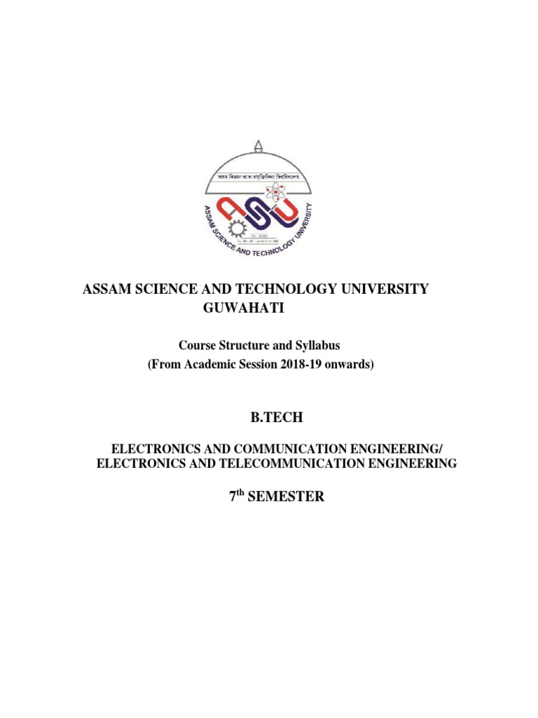 B.Tech 7th Sem ECE Final | PDF | Microelectromechanical Systems | Microwave