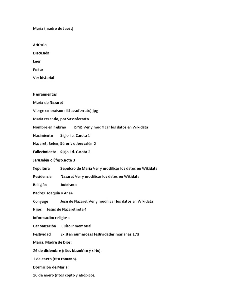 MULTIFACETICO | PDF | María, madre de Jesús | Jesús