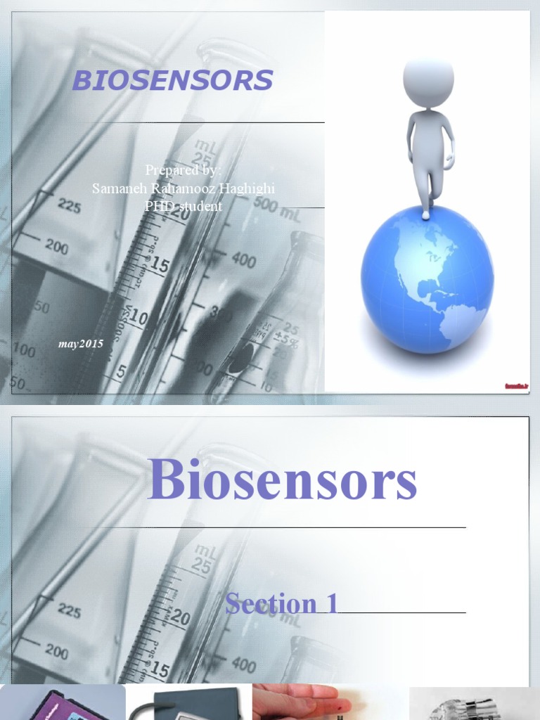 Biosensor 7937718 Powerpoint | PDF | Biosensor | Enzyme