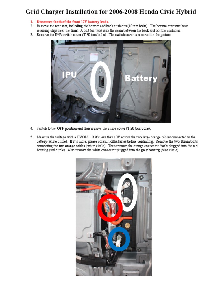 06-08 Civic Grid Charger 1 - 1 | PDF | Electrical Connector | Electronics