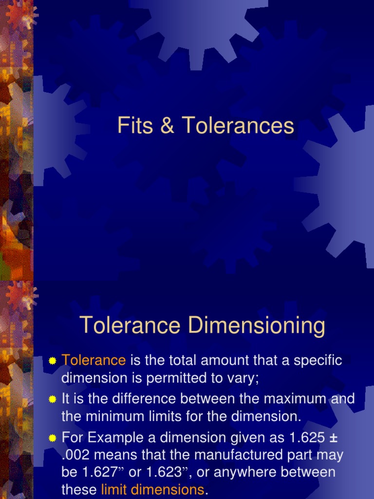 Limit Dimensioning Explained | PDF | Engineering Tolerance | Science