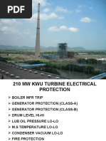 Turbine + Generator Protections | PDF | Electric Generator | Relay