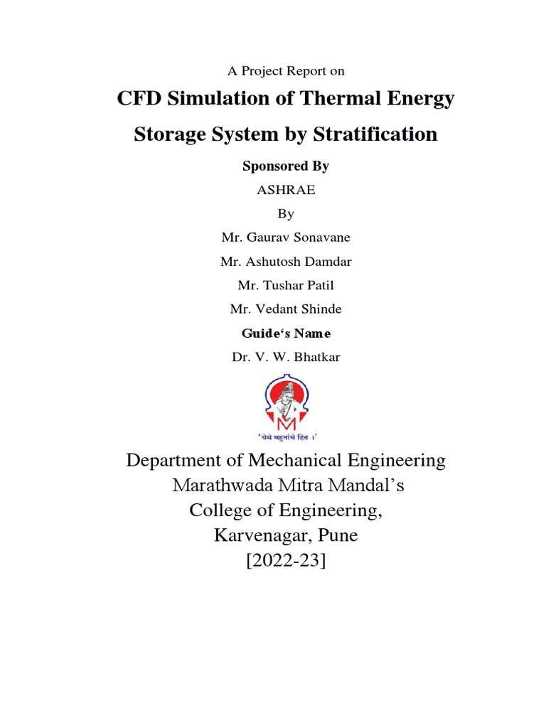 DCS Project Report Stage 1 | PDF | Water | Refrigeration