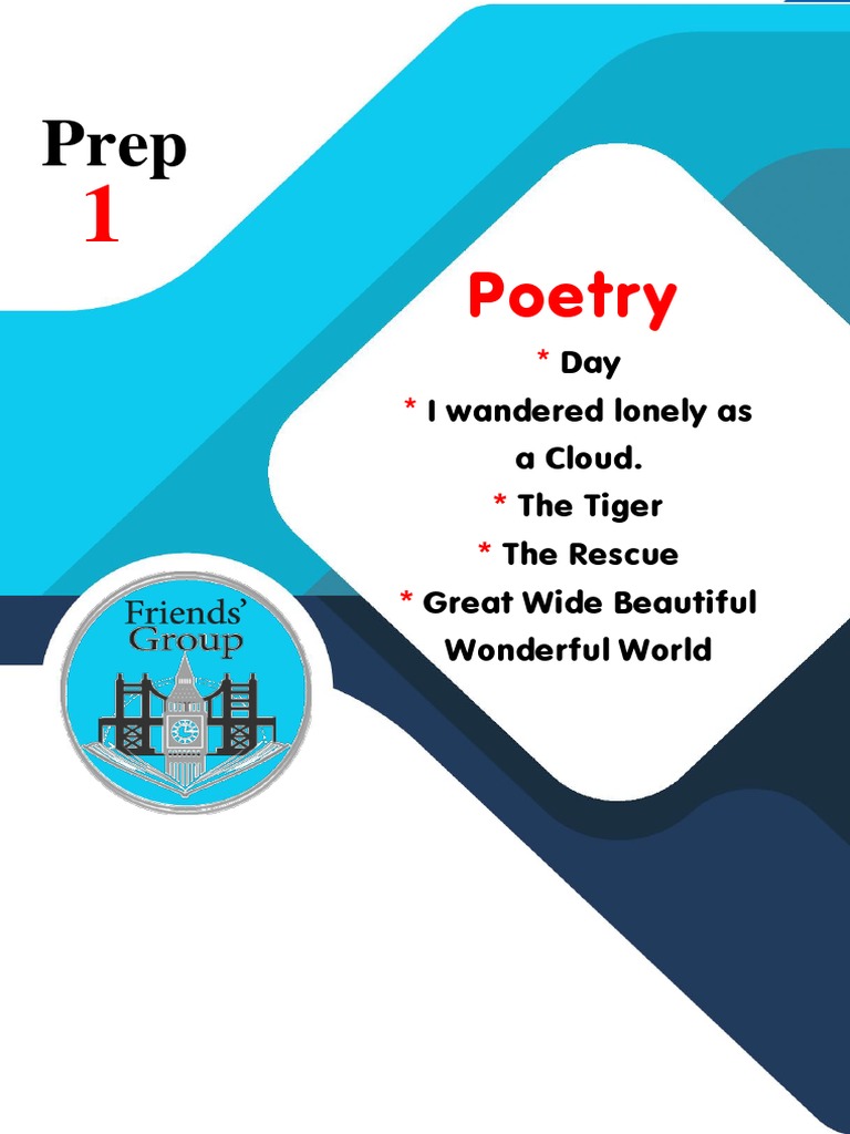 Poetry Prep 1 | PDF | Poetry