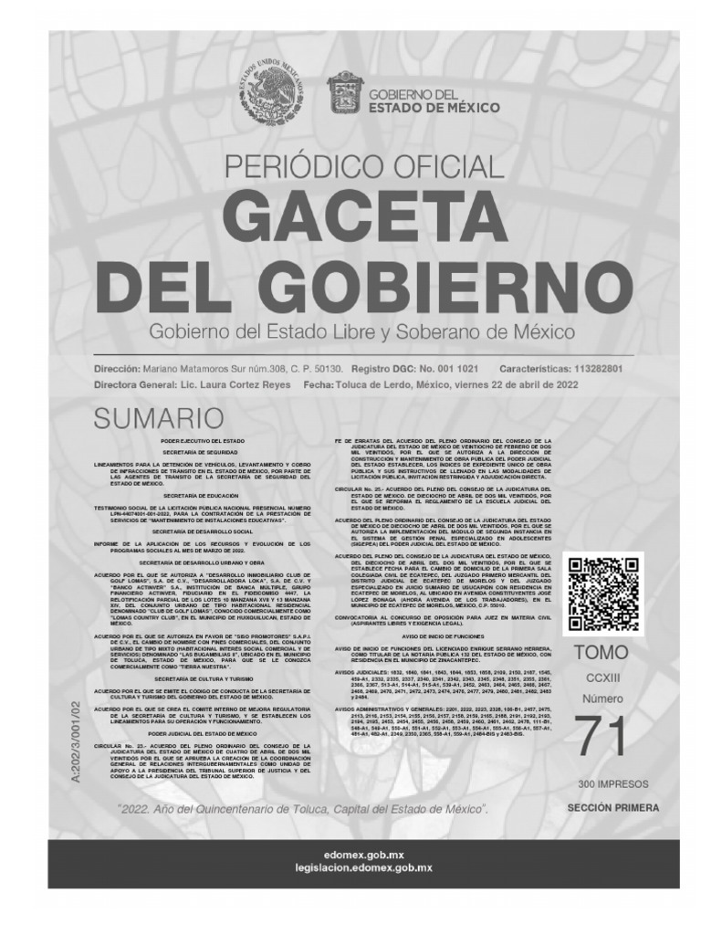 Gaceta | PDF