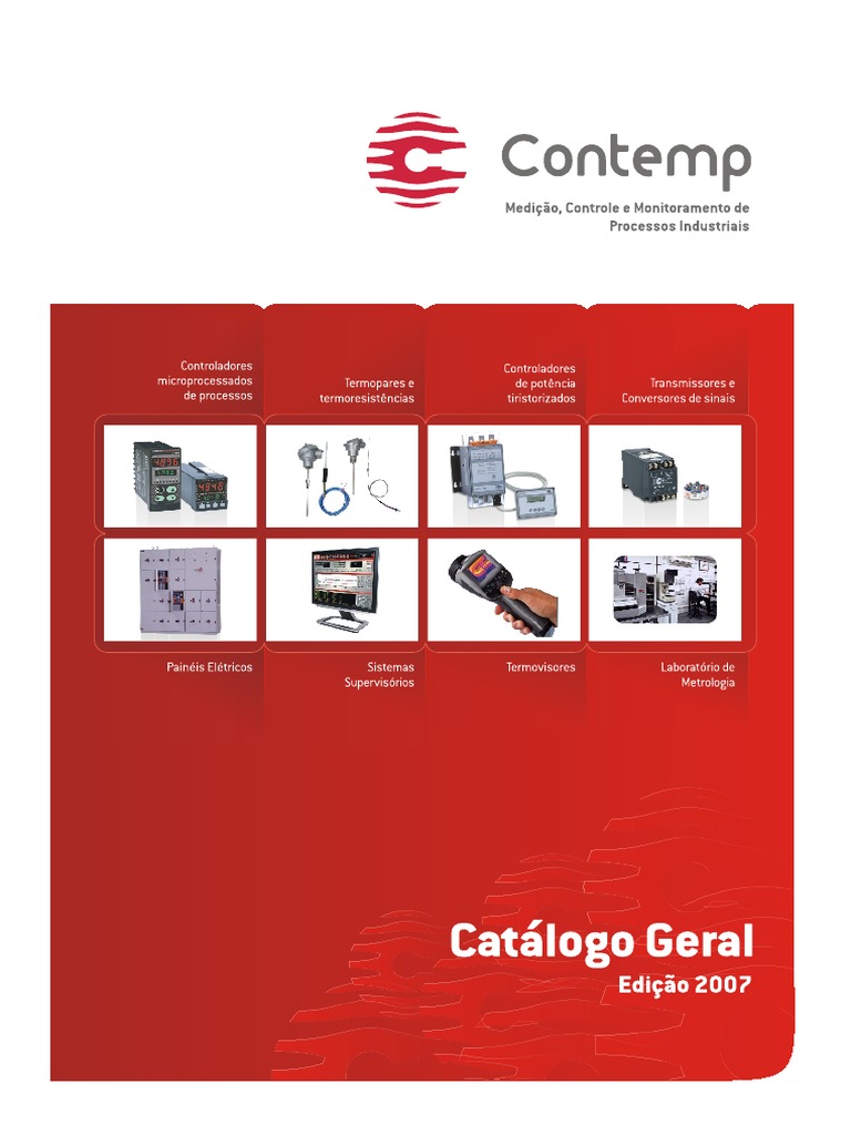 Contemp Catálogo Geral 2007 | PDF | Termopar | Qualidade (negócios)