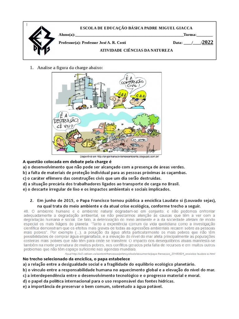 Atividade 702 | PDF