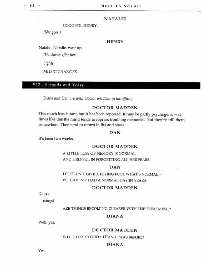 Next-To-Normal Script (1) - 68-69 | PDF