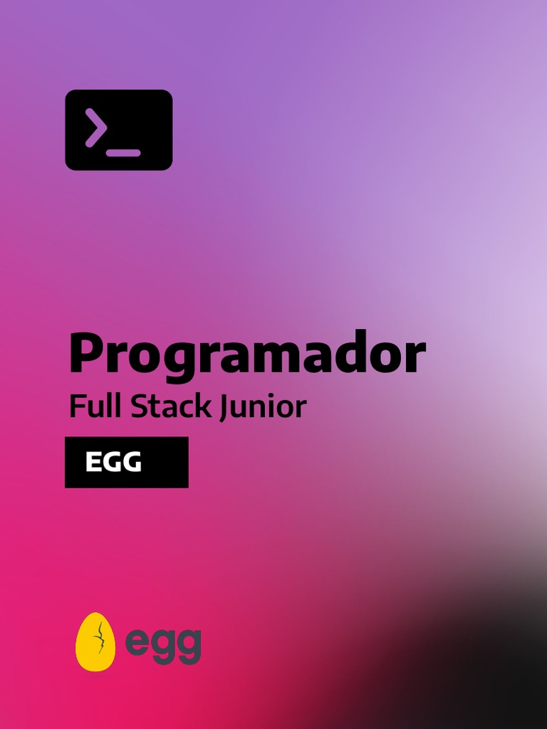 Egg - Programador Full Stack Junior 0 | PDF | Java (lenguaje de programación) | Bases de datos