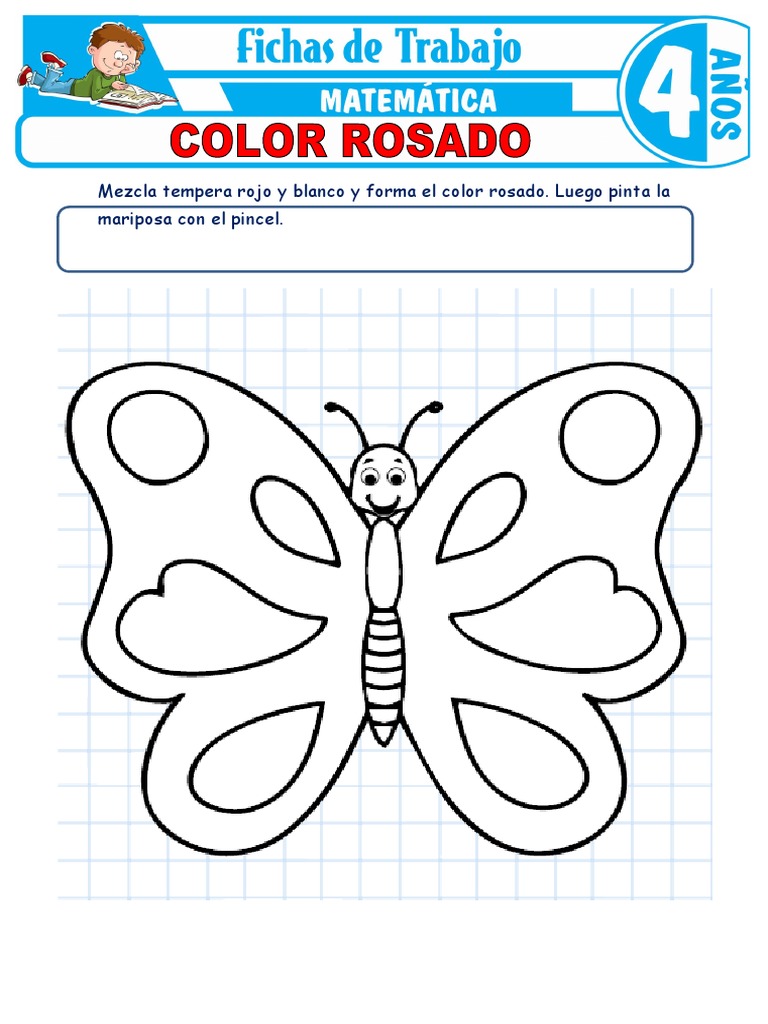 Actividades de Color Rosa para Preescolar | PDF