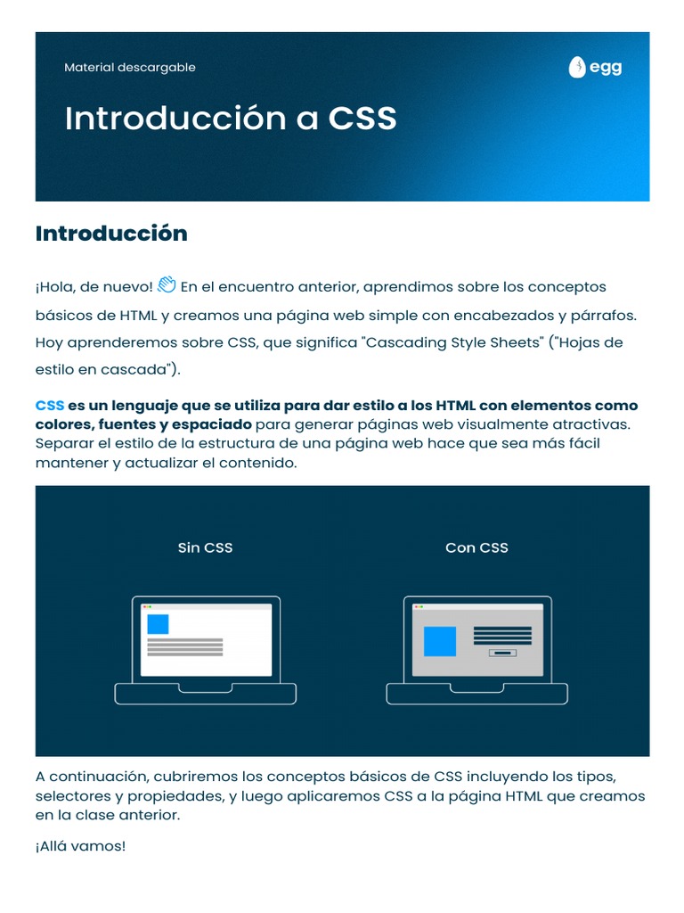 Introducción a CSS | PDF