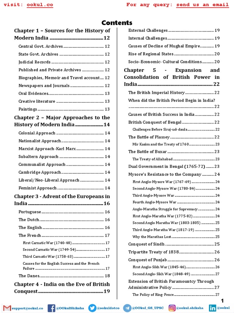 Spectrum Modern History PDF Notes by Ookul Sample | PDF | Mahatma ...