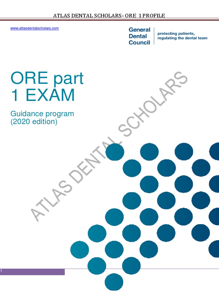 GDC ORE Part 1 Course 1 | PDF | Dentistry | Health Care