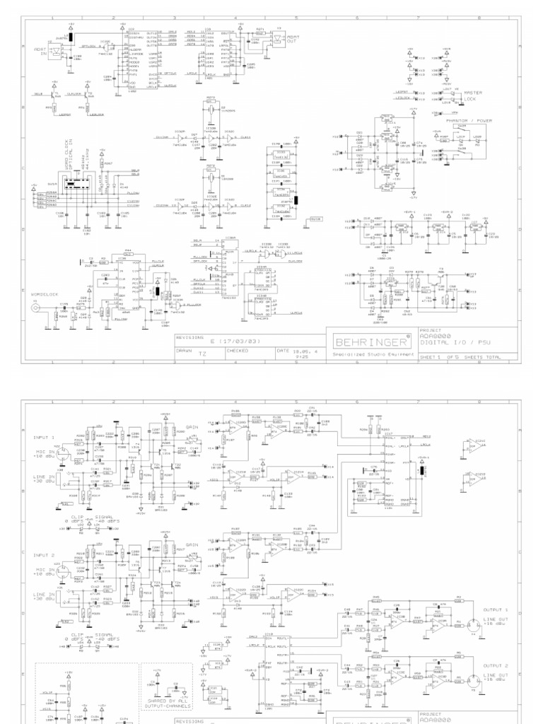 Behringer Ada8000 sch2 | PDF