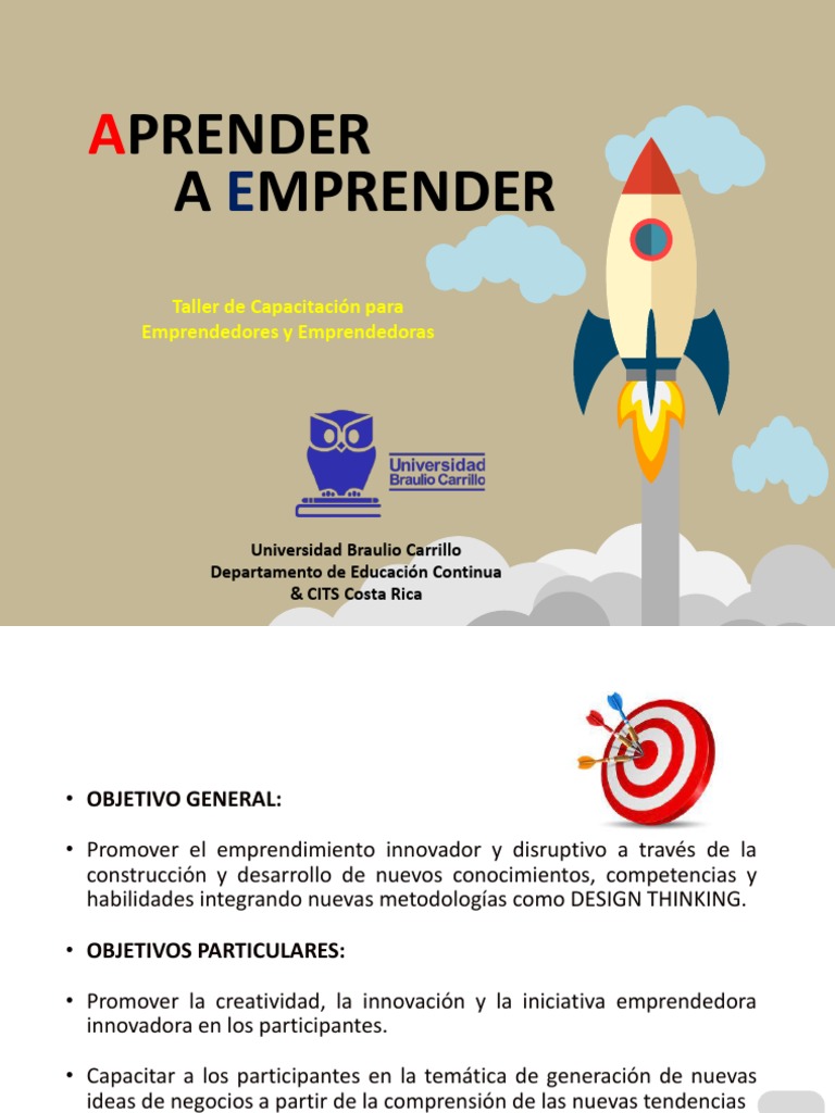 Aprender A Emprender-Miramar | PDF | Iniciativa empresarial | El pensamiento de diseño