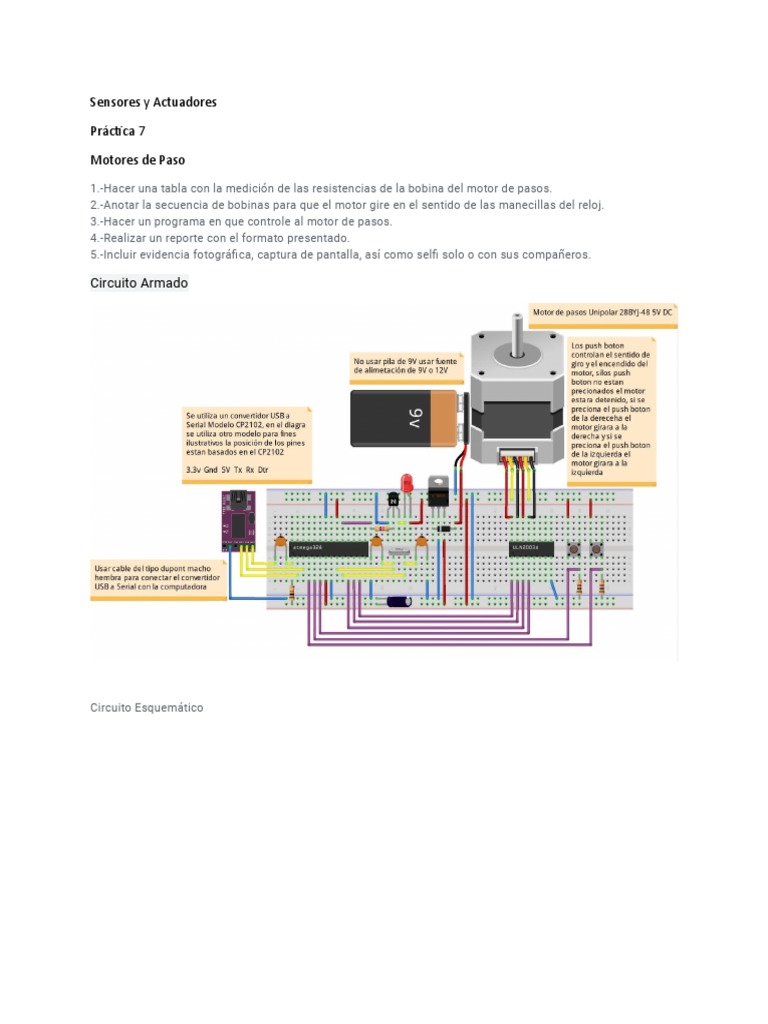 Sensores Y Actuadores Practica 7 Pdf