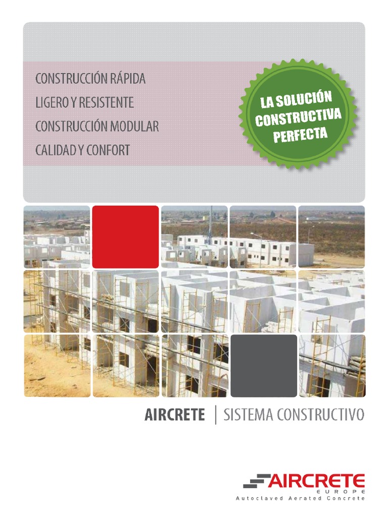 Sistema de Construcción Aircrete (Aircrete Building System) - Aircrete ...