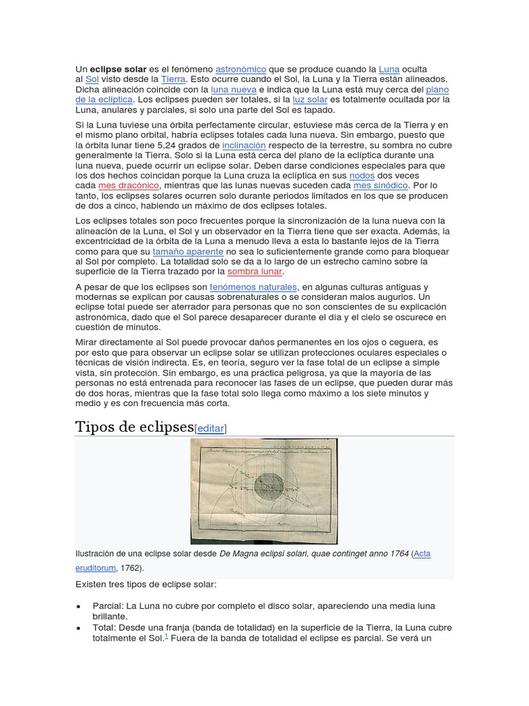 Eclip | PDF | Eclipse solar | Luna