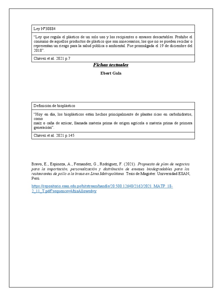Fichas Textuales | PDF