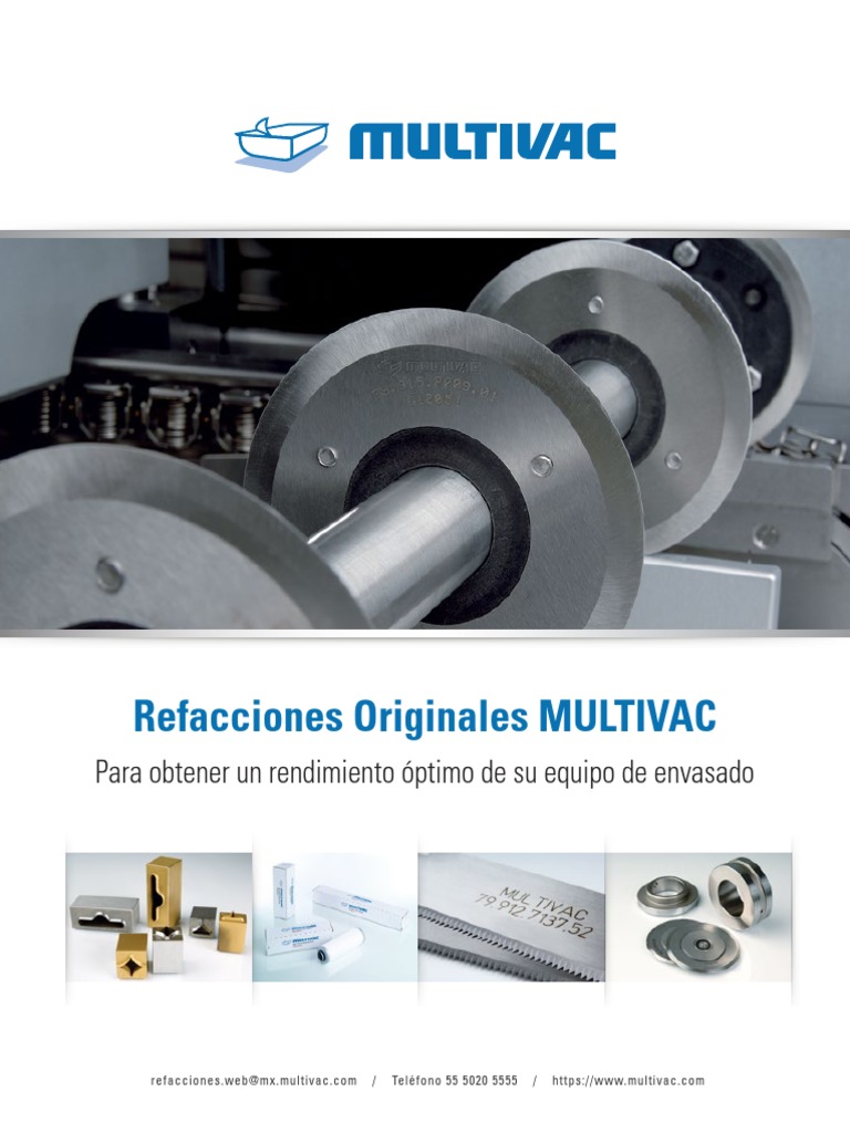 Catálogo Repuestos Multivac | PDF