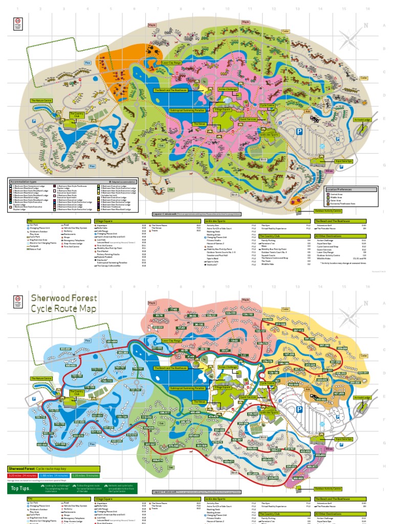 Sherwood Forest Village Map | PDF