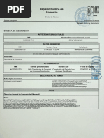 Constitución de Sociedad M4: Forma Precodificada Del Registro Público de Comercio | PDF | Business