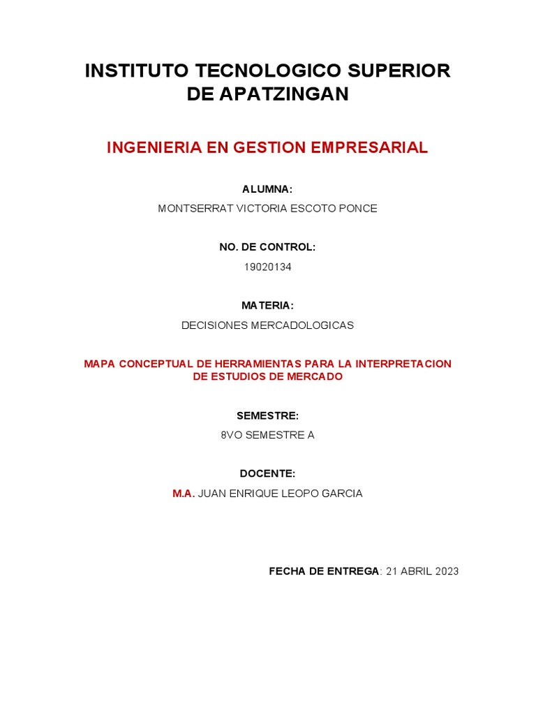 U2 - Mapa Conceptual | PDF