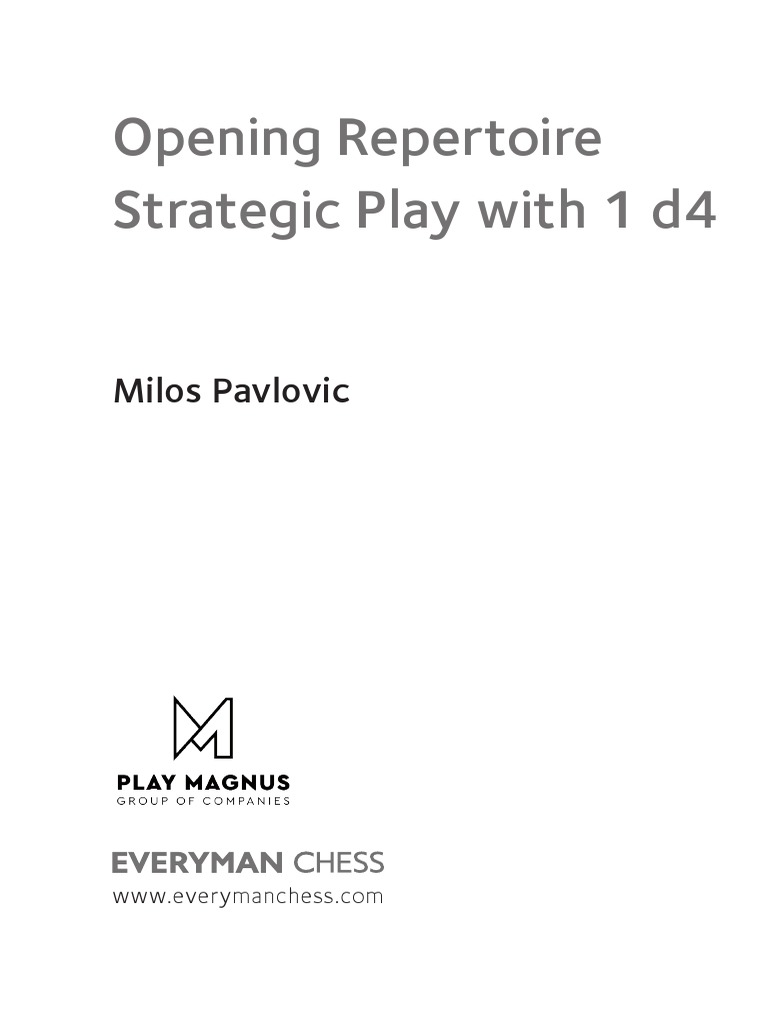 Or Strategic Play With 1 d4 Extracts | PDF | Chess Theory | Abstract ...