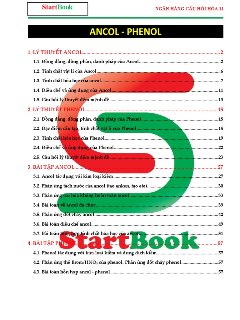 Ancol - Phenol | PDF