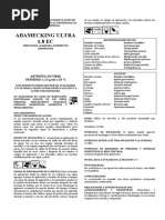 Supresor - Ficha Tecnica | PDF | Agua | Residuos