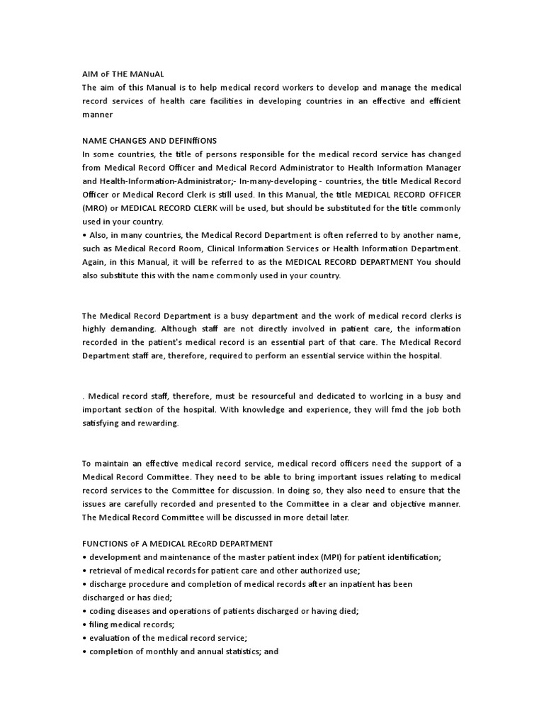 MMR | PDF | Medical Record | Patient