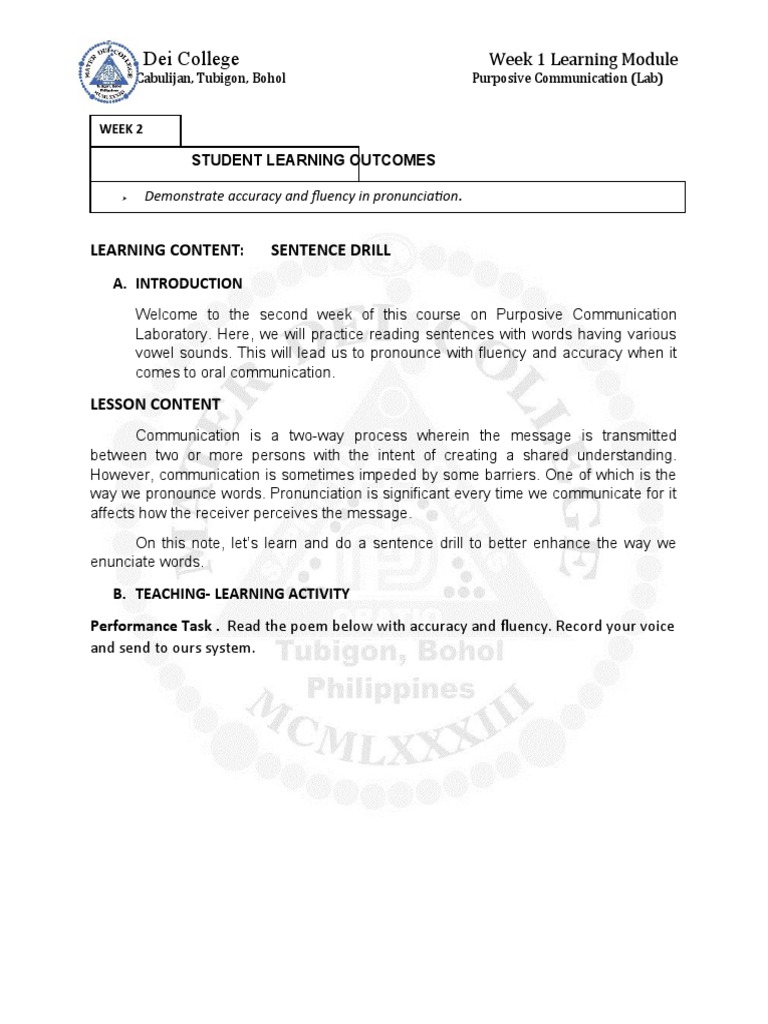 PurCom (Lab) Week 2 | PDF