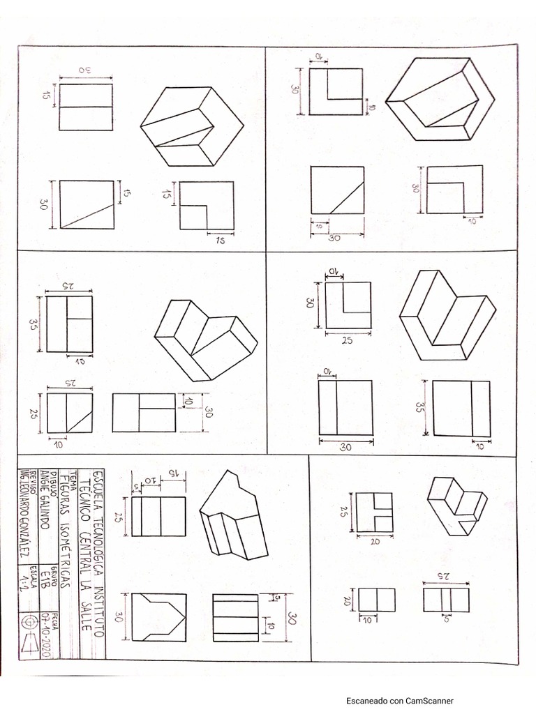 Figuras Isométricas | PDF