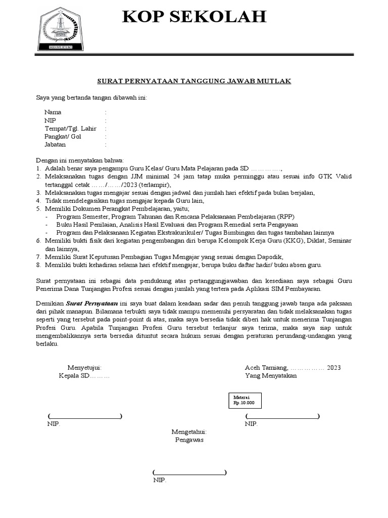 SPTJM GURU SD 2023 | PDF