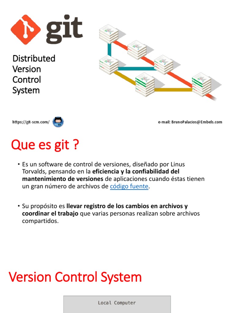 PPT Git | PDF | Ciencias de la Computación | Gestión de datos