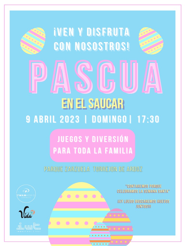 Fiesta de Pascua Familiar en El Saucar | PDF