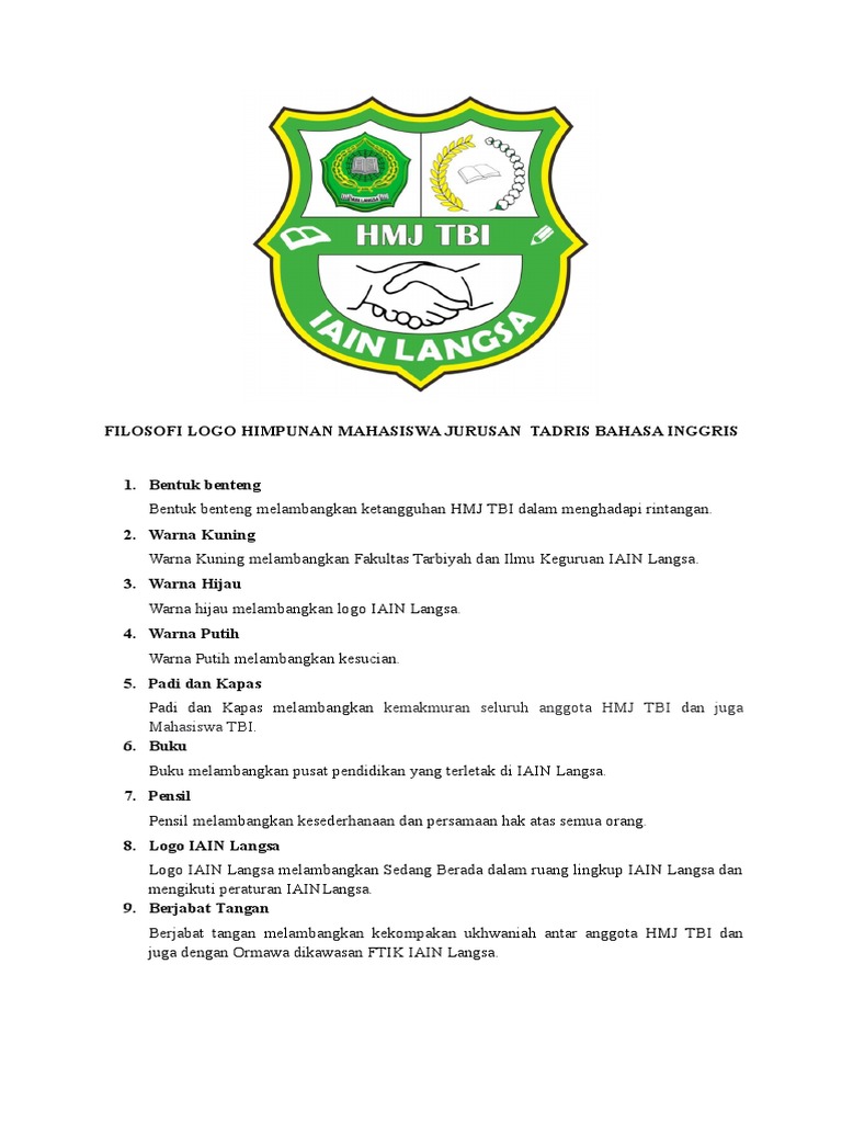 Filosofi Logo HMJ Tbi | PDF