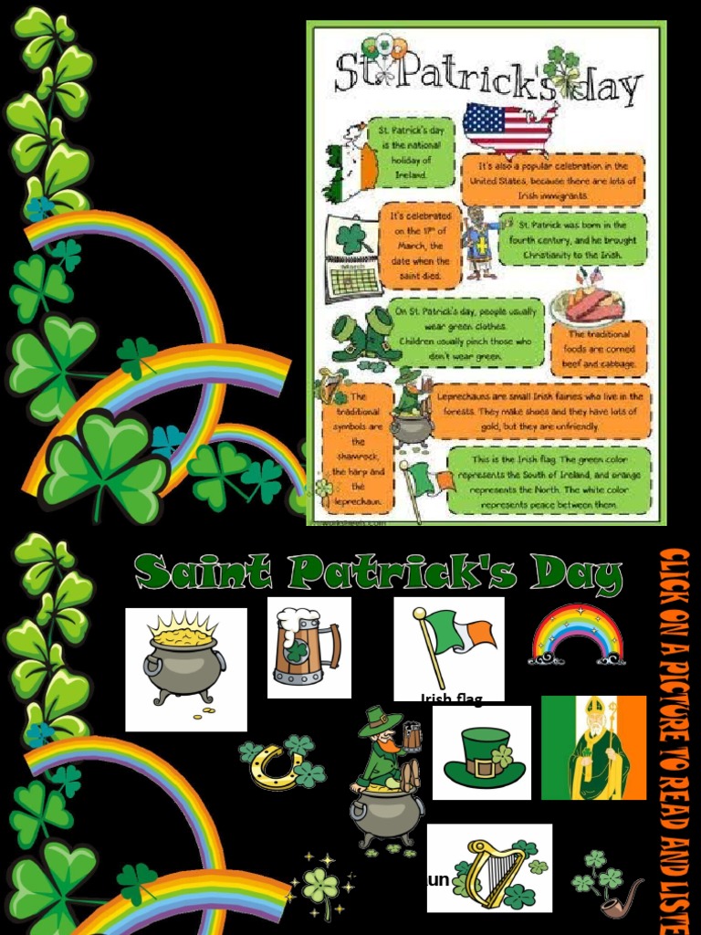 Find the Irish Symbols Hidden in the St. Patrick's Day Scavenger Hunt | PDF