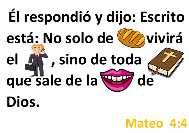 Mateo 4-4 | PDF