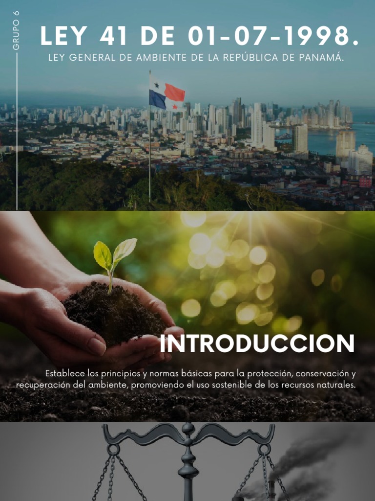 Presentacion Ley 41. | PDF | Entorno natural | Sustentabilidad