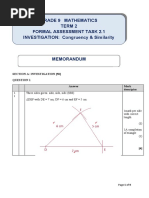 Grade 8 Math Functions Assessment | PDF | Numbers | Function (Mathematics)