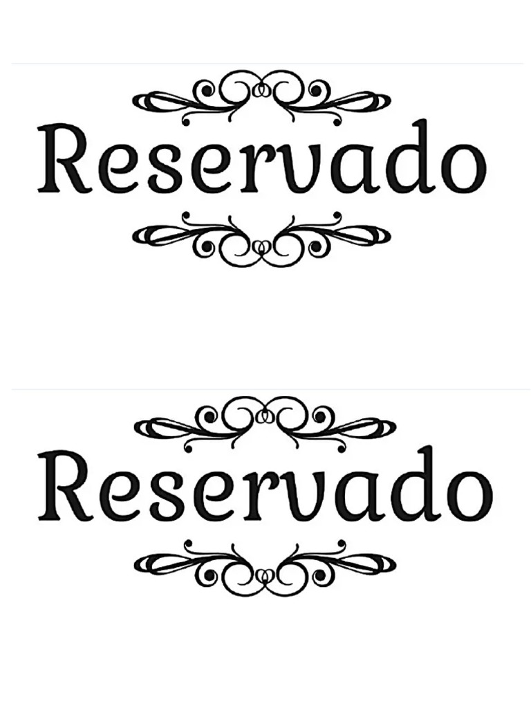 RESERVADO | PDF